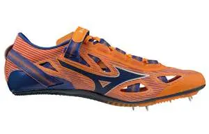Mizuno X-laser Elite 2 Athletic Spikes - Orange/blue