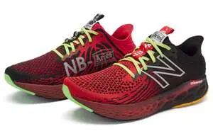 NEW BALANCE Aries X Fresh Foam 1080v11 'unbalanced Iii' Sneakers - Black/red/yellow