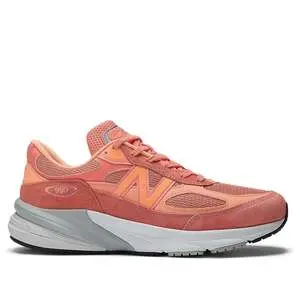 NEW BALANCE 990v6 Miusa Sneakers - Sunrise Rose/white