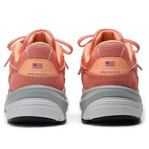 NEW BALANCE 990v6 Miusa Sneakers - Sunrise Rose/white