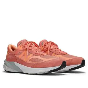 NEW BALANCE 990v6 Miusa Sneakers - Sunrise Rose/white