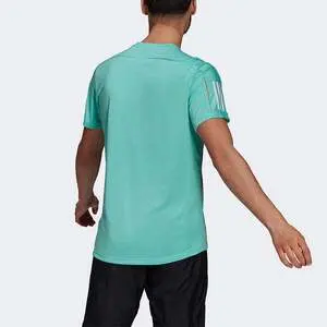 Adidas Own The Run Reflective Short Sleeve Running T-shirt - Green