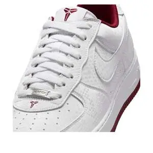 Nike X Kobe Bryant Air Force 1 Low 'lower Merion Aces White - White/team Red