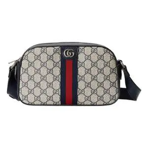 Gucci Ophidia Gg Shoulder Bag - Beige/blue