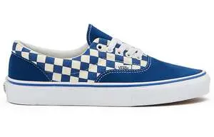 VANS Era Skate Sneakers With Checked Detailing - Blue
