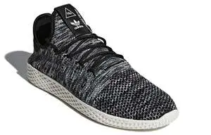 Adidas Pharrell X Tennis Hu Primeknit 'oreo' Sneakers - Black/white
