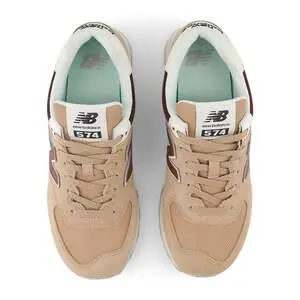 NEW BALANCE 574 Lace-up Sneakers - Flat Taupe/rich Oak/turtledove