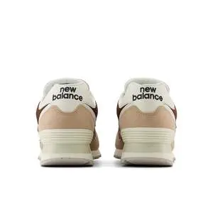 NEW BALANCE 574 Lace-up Sneakers - Flat Taupe/rich Oak/turtledove