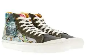 VANS Ralph Steadman X Style 138 Lx "frog" High Top Sneakers