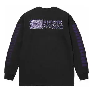 Supreme Saint Sebastian L/s T-shirt 'black Purple