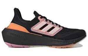 Adidas Ultraboost Light Sneakers - Core Black/white Tint/beam Pink
