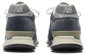 NEW BALANCE 998 Athletic Sneakers - Navy/grey