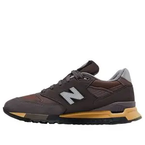 NEW BALANCE X Stone Island 998 Miusa ‘raso Gommato - Mauve/deep Plum/copper Maroon