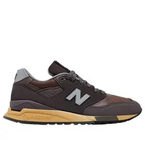 NEW BALANCE X Stone Island 998 Miusa ‘raso Gommato - Mauve/deep Plum/copper Maroon