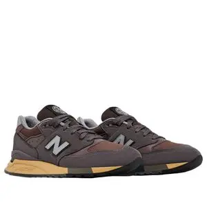 NEW BALANCE X Stone Island 998 Miusa ‘raso Gommato - Mauve/deep Plum/copper Maroon