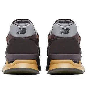 NEW BALANCE X Stone Island 998 Miusa ‘raso Gommato - Mauve/deep Plum/copper Maroon