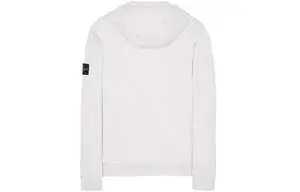 Stone Island Logo Patch Hoodie - Light Pink