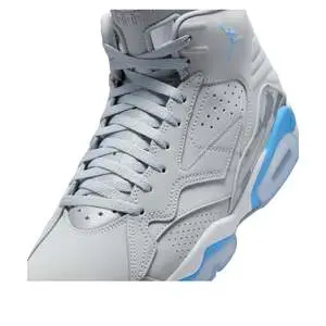 JORDAN Jumpman Mvp High Top Sneakers - Wolf Grey/university Blue