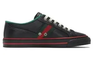 Gucci Tennis 1977 Low Top Sneakers - Black/green/red