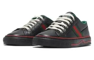 Gucci Tennis 1977 Low Top Sneakers - Black/green/red