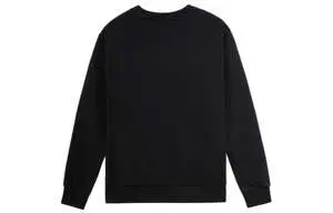 NEW BALANCE Logo Print Crewneck Sweatshirt - Black/white