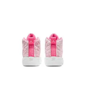 JORDAN 12 Retro 'arctic Pink' Sneakers - Pink/white