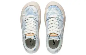 LI-NING Puff Platform Sneakers - Denim Blue/beige