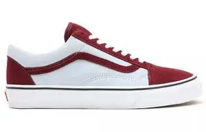 VANS Suede Old Skool Sneakers - Grey/red