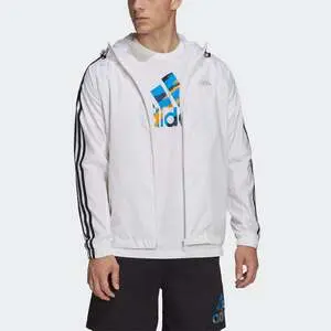 Adidas Hooded Long Sleeve Zip-up Jacket