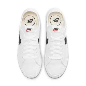 Nike Court Legacy Canvas Sneakers - White/black
