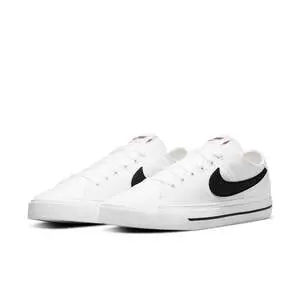 Nike Court Legacy Canvas Sneakers - White/black