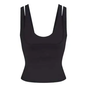 Nike X Skims Matte Double-strap Scoop Tank Top