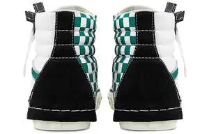 VANS Sk8-hi Reissue Cap High Top Sneakers - Black/green