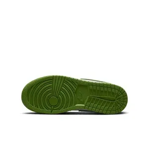 JORDAN 1 Low "chlorophyll" Sneakers - White/chlorophyll/lightning