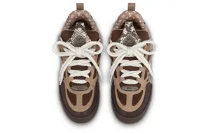 LOUIS VUITTON Skate Sneakers - Brown/white