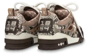 LOUIS VUITTON Skate Sneakers - Brown/white