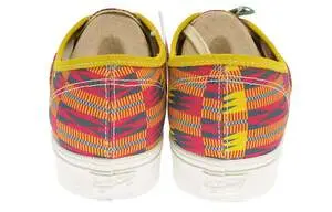 VANS Union X Comfycush Authentic "red Yellow" Low Top Sneakers - Red/yellow