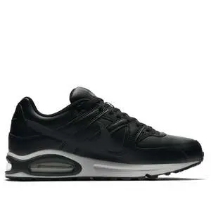 Nike Max Command Leather Sneakers - Black