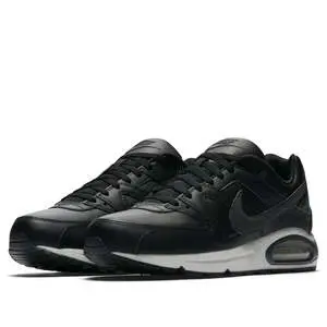Nike Max Command Leather Sneakers - Black