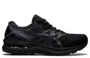 Asics Gel-nimbus 23 Low Top Athletic Sneakers - Black