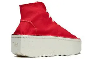 Adidas Y-3 Kyasu Hi Sneakers - Red/white