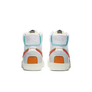 Nike Blazer Mid '77 Infinite High Top Sneakers - White/yellow/blue