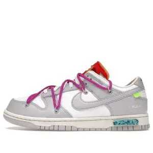 Nike Nike X Off-White Dunk Low "The 50" Collection Sail/neutral Grey-magenta
