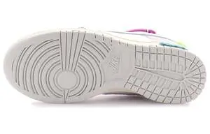 Nike X Off-white Dunk Low "the 50" Collection - Sail/neutral Grey-magenta