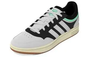 Adidas Hoops 3.0 Lifestyle Low Top Sneakers - Black/grey/teal