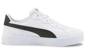 PUMA Skye Clean Low Top Sneakers - White/black
