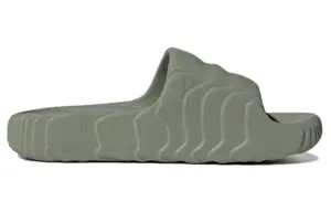 Adidas Adilette 22 Slides - Silver Green/silver Green/core Black