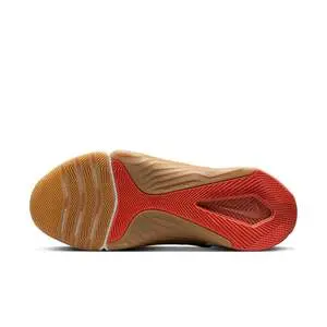 Nike Metcon Athletic Sneakers - Flat Pewter/gum Medium Brown/light Crimson