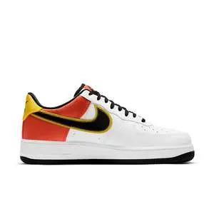 Nike Force 1 Low "roswell Raygun" Sneakers - White/black/orange Flash
