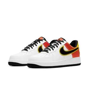 Nike Force 1 Low "roswell Raygun" Sneakers - White/black/orange Flash